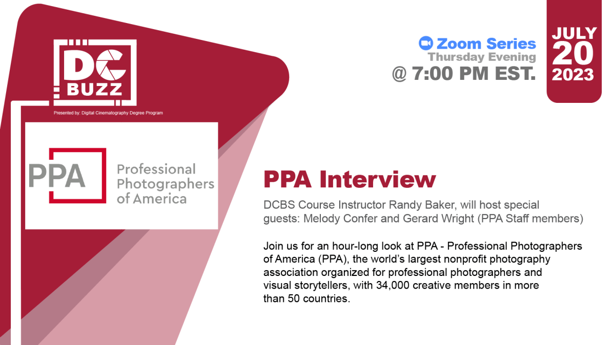 DC Buzz July Zoom series: Interview with Professional Photographers of ...