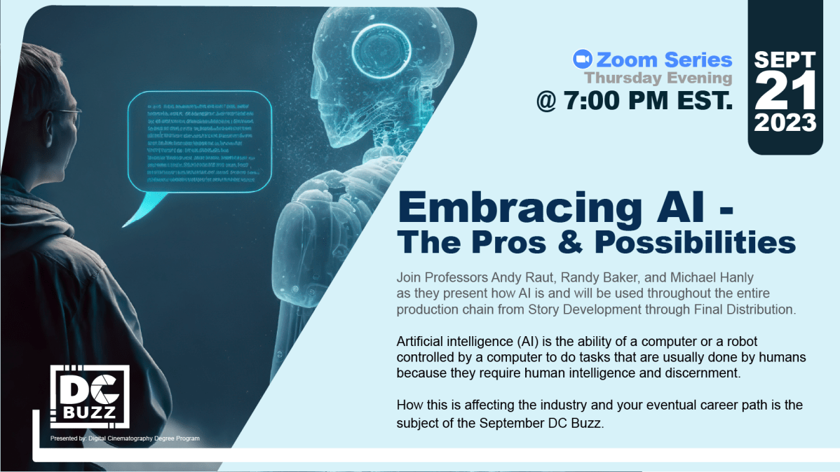 DC Buzz September Zoom Series: Embracing AI – The Pros and ...